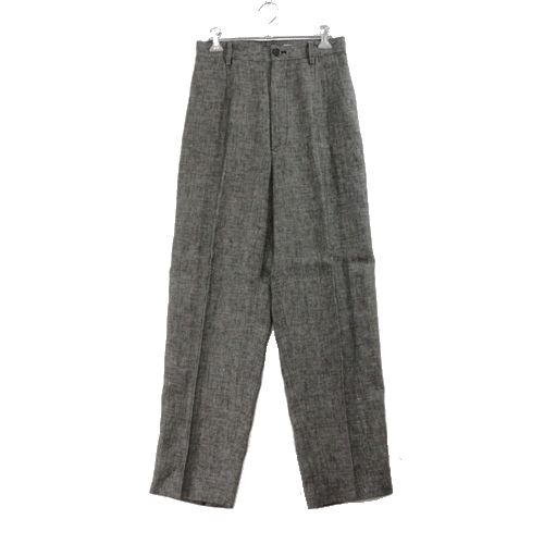 【楽天市場】Plage プラージュ 21SS Linenハイウエストワイドパンツ 36 グレー 【中古】：unstitch 楽天市場店