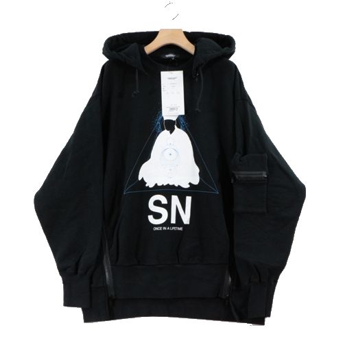 【楽天市場】UNDERCOVER アンダーカバー 22SS フード脱着脇ジップフーディー RKSN パーカー 3 ブラック 【中古 ...