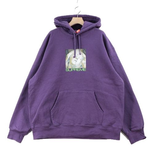 【楽天市場】Supreme シュプリーム 21AW Ecstasy Hooded Sweatshirt プリントパーカ XL パープル 【中古 ...