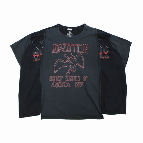 【楽天市場】OLDPARK オールドパーク 23S BAGGY TEE LED-ZEPPELIN レッドツェッペリン リメイクTシャツ ...