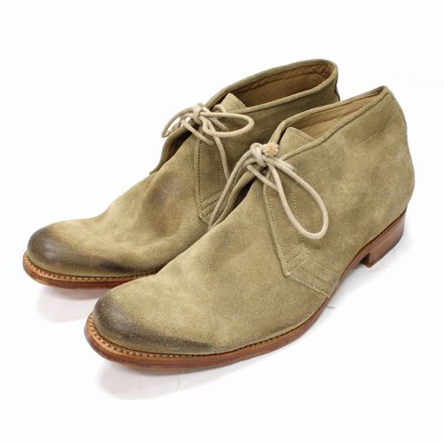 【楽天市場】n.d.c. エヌディーシー Juies Castorino Wash スエードチャッカブーツ 42 ベージュ 【中古 ...