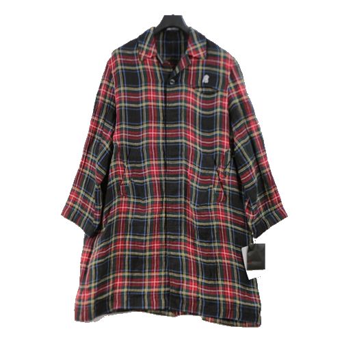 【楽天市場】the Shepherd UNDERCOVER ザ シェパード アンダーカーバー 23SS リネンチェック ステンカラーコート 2 ...