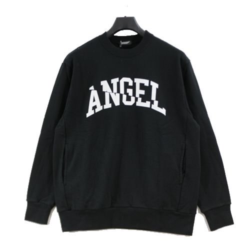 【楽天市場】UNDERCOVER アンダーカバー 23SS SWEAT ANGEL サテンパッチ スウェット 3 ブラック 【中古】：unstitch 楽天市場店