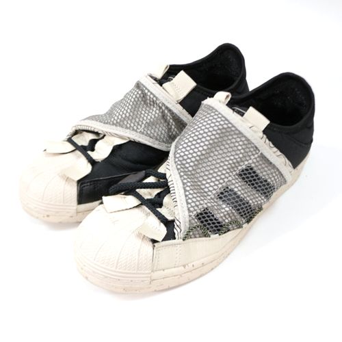 【楽天市場】adidas アディダス SUPERSTAR スーパースター FZ6540 US9(27cm) ブラック 【中古 ...