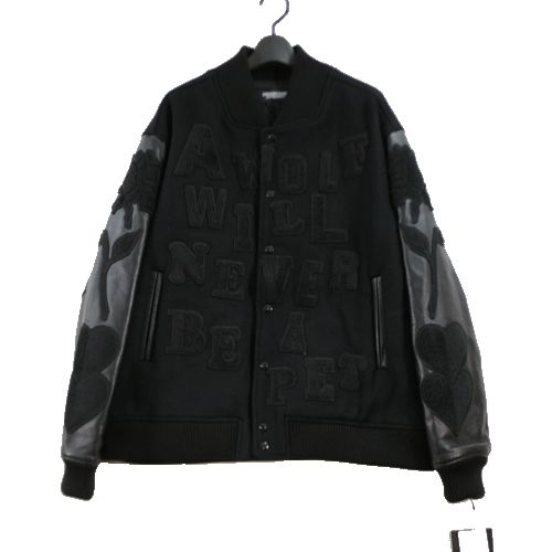 【楽天市場】【中古】 UNDERCOVER アンダーカバー 23AW K.TOLNOE A WOLF STADIUM JKT スタジャン ...