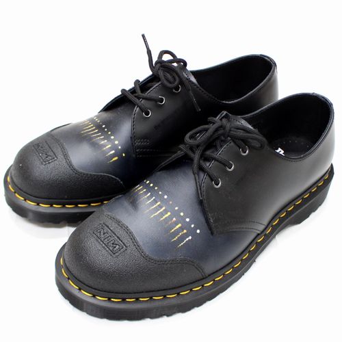 【楽天市場】【中古】 Dr.Martens × NINE INCH NAILS 1461 NIN シューズ UK9 ブラック×ネイビー ...