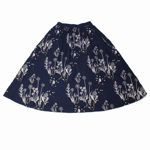 【楽天市場】【中古】 marble SUD マーブル シュッド 24AW EMB higotai フレアSK ヒゴタイ 刺繍 フレアスカート ...