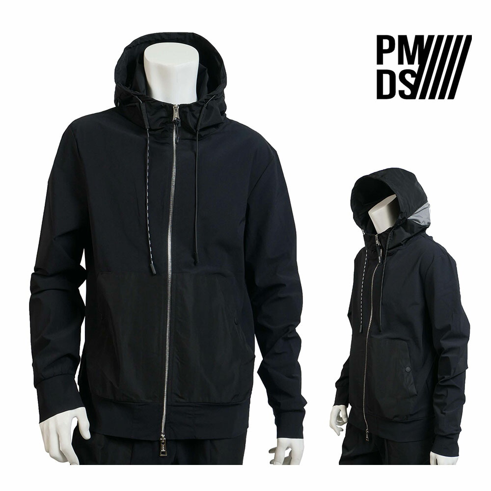 【楽天市場】【10%OFFセール】P.M.D.S ピーエムディーエス ジップアップ パーカー フーディー 長袖 ブラック 黒 セットアップ対応 M L XL ghislain BLPCK ...
