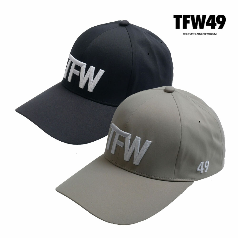 【楽天市場】TFW49 ティーエフダブリュー49 キャップ グレー ブラック TECNICAL CAP-3 t132510014：un passo AVANTI