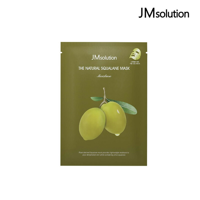 【楽天市場】【お試し1枚】JM solution JMソリューション ザ ナチュラル スクワラン マスク モイスチャー 35ml 水分 保湿 韓国コスメ 国内発送：upsuke