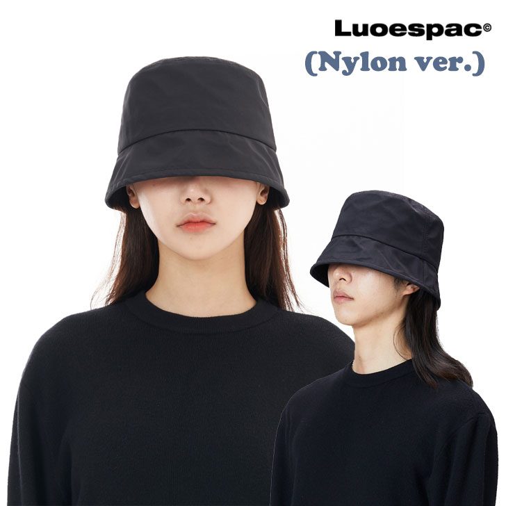 【楽天市場】ルオエスパック バケットハット LUOESPAC 正規販売店 Overfit nylon drop bucket hat オーバー ...