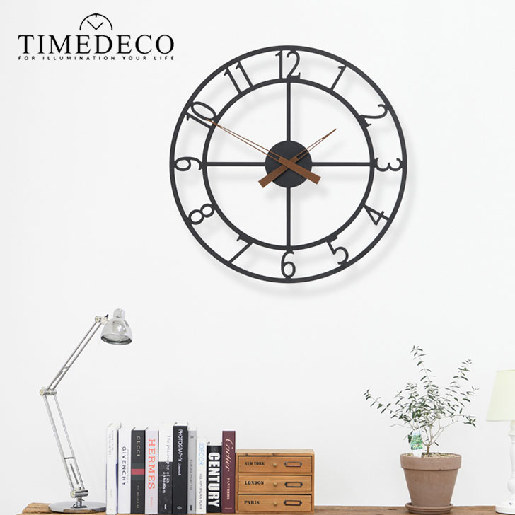 【楽天市場】タイムデコ 掛け時計 TIMEDECO 正規販売店 BIG INTERIOR DESIGN WALL CLOCK ビッグ ...