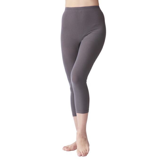 【楽天市場】ふんわり着脱なめらかインナー8分丈ボトム 婦人用【1枚】ラック産業 肌着 レディース インナー 伸縮 伸びる インナー スパッツ ...