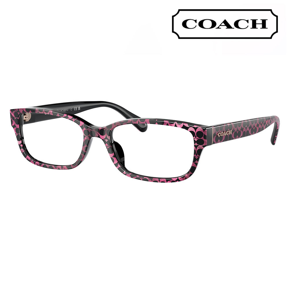 【楽天市場】【正規品販売店】度なし1.55レンズ交換+0円 コーチ メガネ HC6221U 5783 52 COACH スクエア セル ...