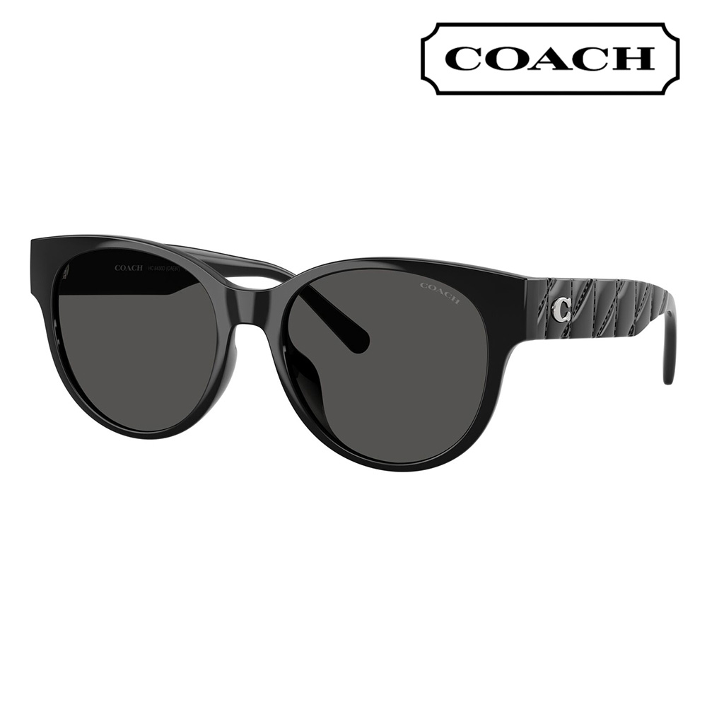 【楽天市場】【正規品販売店】コーチ サングラス HC8430D 500287 56 COACH QUILTED TABBY ラウンド セル ...