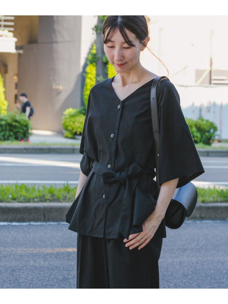 【楽天市場】【SALE／66%OFF】『セットアップ対応』『洗濯可』リサイクルリネンブラウス URBAN RESEARCH ITEMS ...