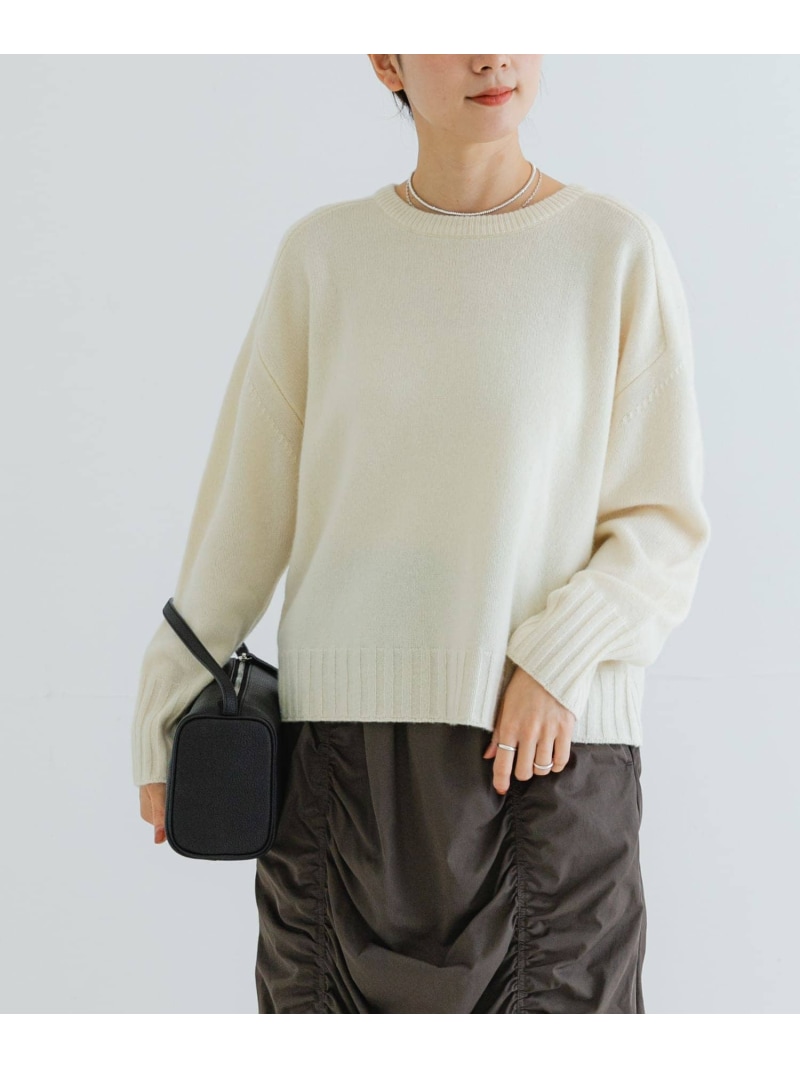 【楽天市場】【SALE／50%OFF】HAMILTON WOOL クルーネックニット URBAN RESEARCH アーバンリサーチ トップス ニット ホワイト ベージュ ネイビー ブルー ...