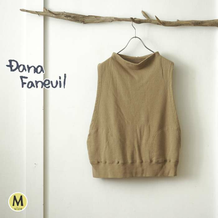 【楽天市場】【セール20％】DANAFANEUIL ダナファヌル 裏毛付き暖かワイドベスト / シンプルカジュアルな着心地 アームが広くてゆったり着られるスエット生地ベスト レディース ...