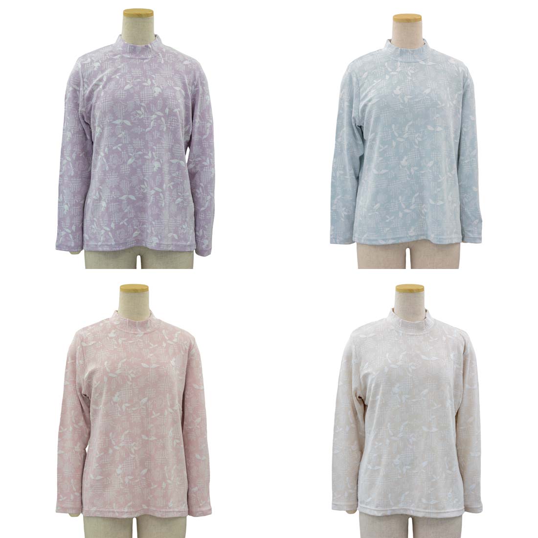 【楽天市場】さわやか 長袖 ハイネック カットソー Tシャツ 日本製 春夏 トップス シニアファッション シニア 婦人 レディース 70代 ...