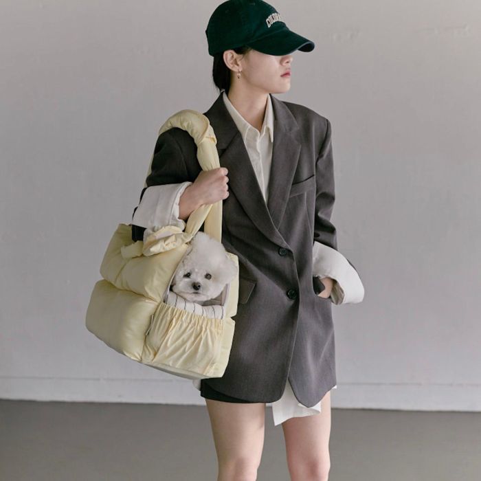 【楽天市場】※予約販売【a tous moments】Mou Pet Bag - Lemon Edition（Cushion ...