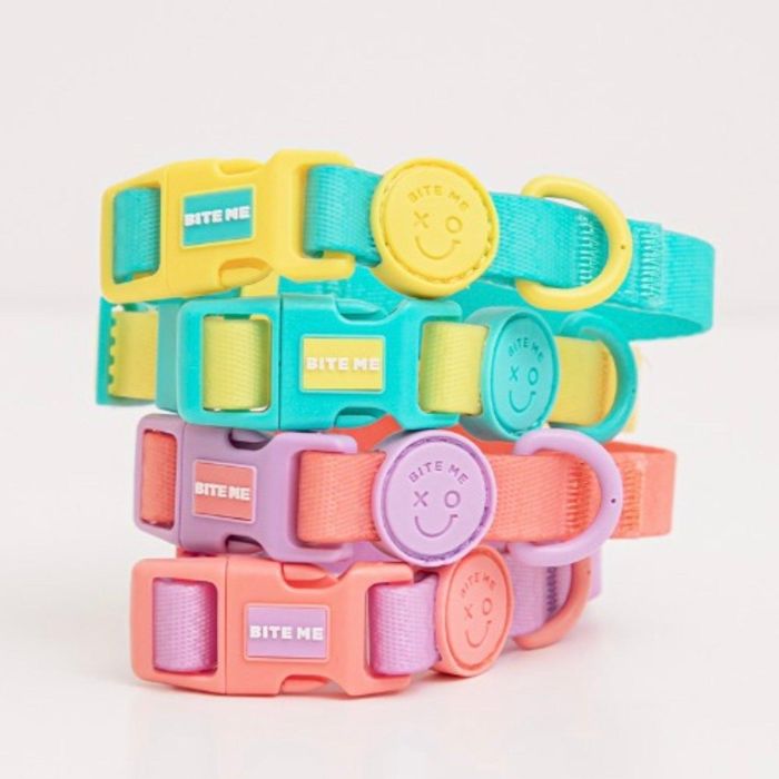 【楽天市場】即納【BITE ME】NEW XO Waterproof Collar 韓国 犬用品 ドッググッズ 首輪 ドッグカラー 犬の首輪 ...