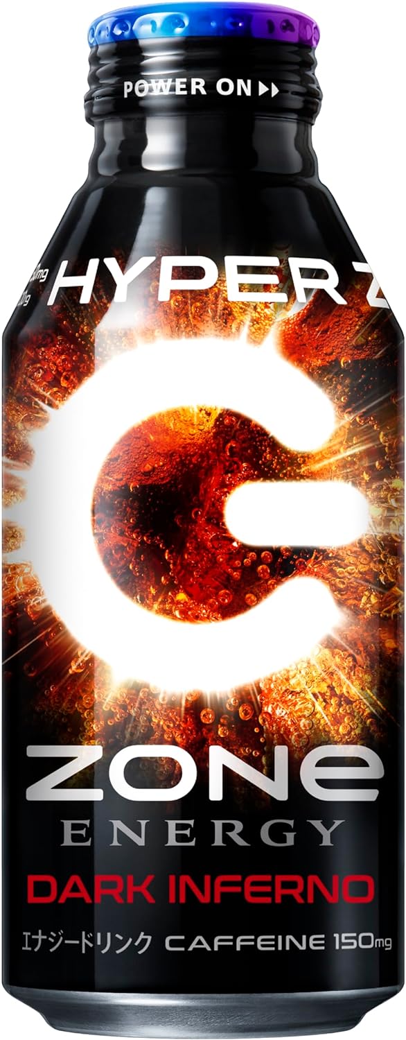【楽天市場】ZONe(ゾーン) HYPER ZONe EN E RGY DARK INFERNO エナジードリンク 炭酸飲料 400ml×24本：URC