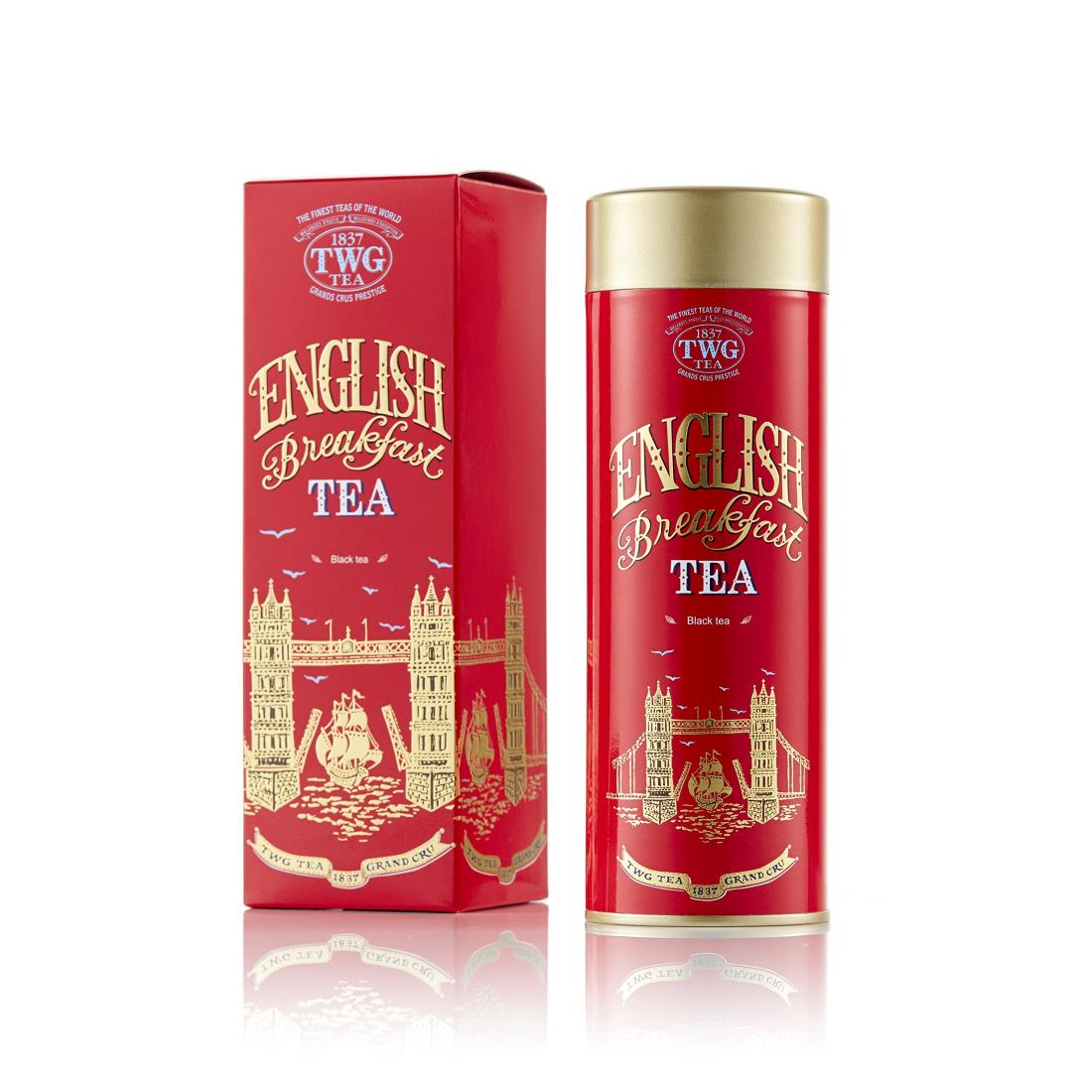 【楽天市場】TWG Tea 紅茶 茶葉 缶入り ギフト (イングリッシュブレックファストティー)：URC