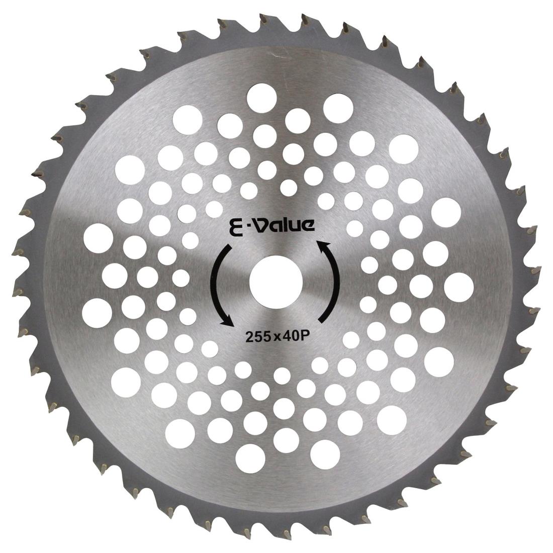 【楽天市場】E-Value 軽量タイプチップソー 外径255mm×刃数40P 穴径25.4mm ETT-255×40P×1P：URC