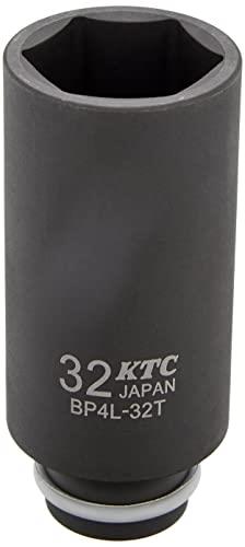 【楽天市場】京都機械工具(KTC) 12.7mm (1/2インチ) インパクトレンチ ソケット (ディープ薄肉) 32mm BP4L32TP：URC