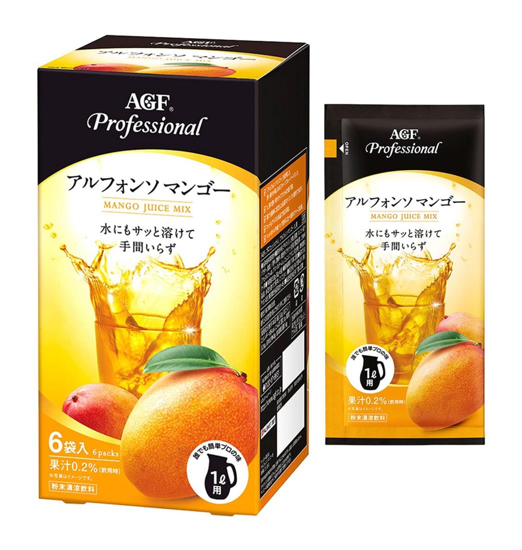 【楽天市場】【マラソンエントリーでポイント10倍】AGF プロフェッショナル アルフォンソマンゴー 1L用 6袋：URC