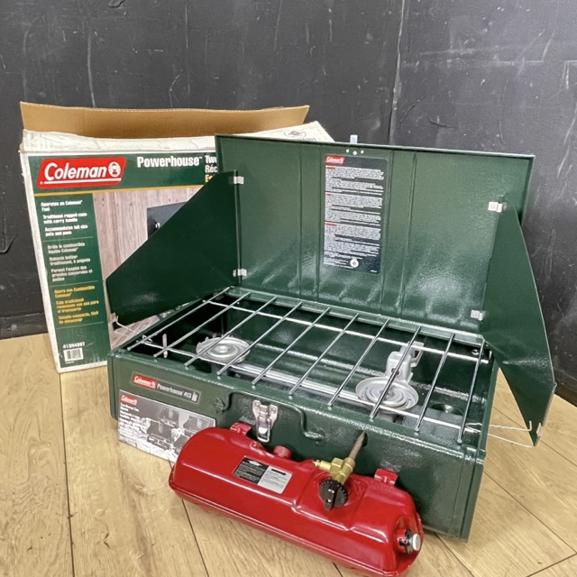 【楽天市場】ツーバーナー コンロ 【中古】動作保証 Coleman コールマン Powerhouse 413 アウトドア キャンプ ...