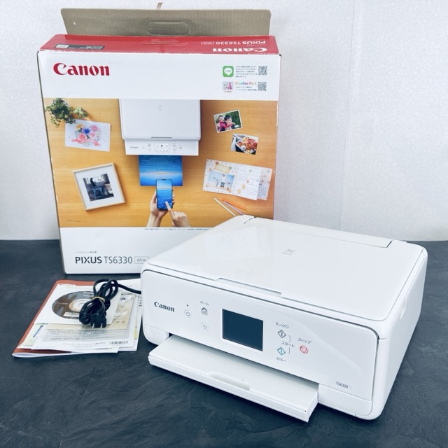 【楽天市場】キャノン ピクサス インクジェットプリンター 【中古】 CANON PIXUS TS6330 印刷枚数3165枚 ホワイト/69615：urica楽天市場店