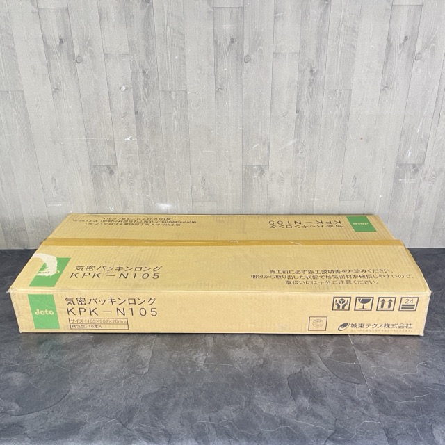 【楽天市場】未使用 Joto 城東テクノ KPK-N105 気密パッキンロング 基礎パッキンロング 10本1ケース 2本欠品 /92826：urica楽天市場店