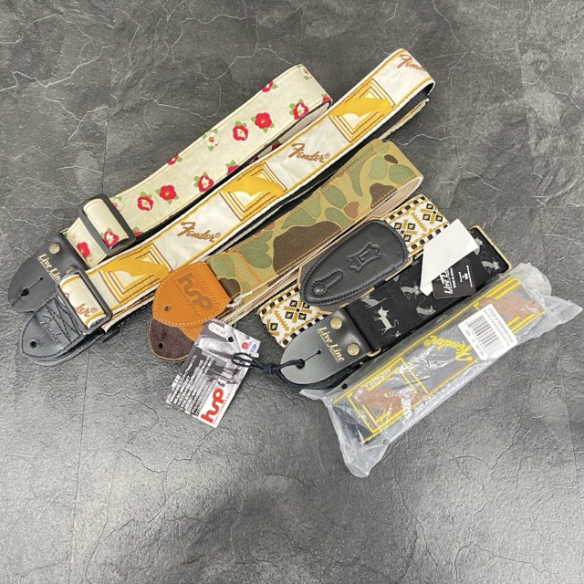 【楽天市場】新品含む ギターストラップ Fender hunp LEVY'S M8HT-07 Live Line 帆布 などまとめて6点セット ...