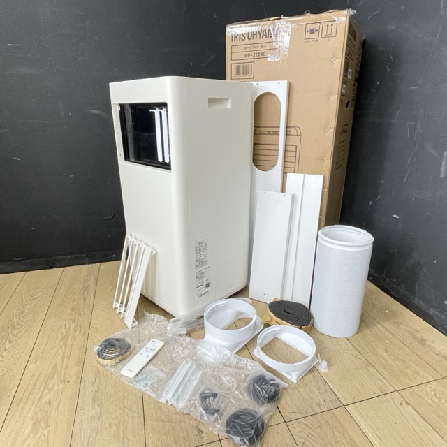 【楽天市場】ポータブルクーラー 【中古】展示品 動作保証 アイリスオーヤマ IPP-2224S 2024年製 ホワイト スポットクーラー 072020/21136：urica楽天市場店