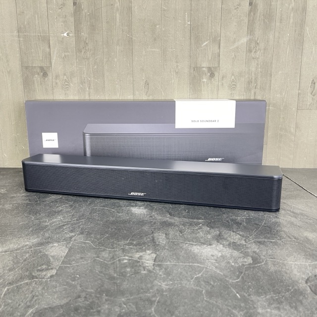 【楽天市場】ワイヤレスサウンドバー Solo Soundbar II 【中古】美品 BOSE ボーズ 418775 スピーカー オーディオ機器 ...