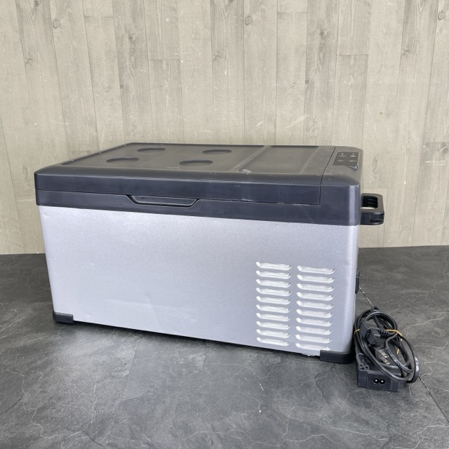【楽天市場】車載冷蔵冷凍庫 【中古】 動作保証 K9-25 25L グレー ポータブル キャンプ アウトドア 日和商事 062043/20860：urica楽天市場店