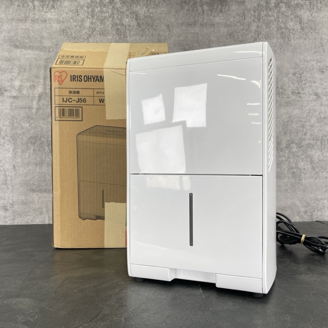 【楽天市場】★スーパーセール期間中限定!! ポイント10倍★アイリスオーヤマ 除湿機 【中古】動作保証 IJC-J56-W 2024年製 コンプレッサー式 ホワイト 023076 / ...