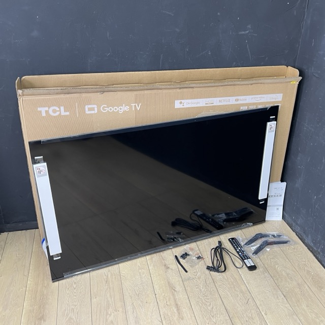 【楽天市場】美品 TCL 55インチ 液晶テレビ 【中古】 動作保証 55V6B 2024年製 092038/20669：urica楽天市場店