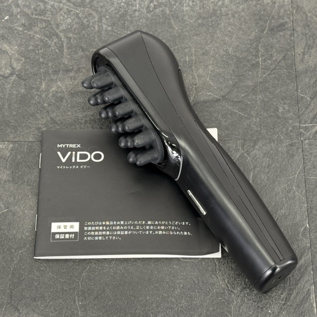 【楽天市場】VIDO 横振動モーションブラシ 【中古】動作保証 MYTREX マイトレックス ビドー マッサージガン×ヘッドスパ 頭皮ケア ...