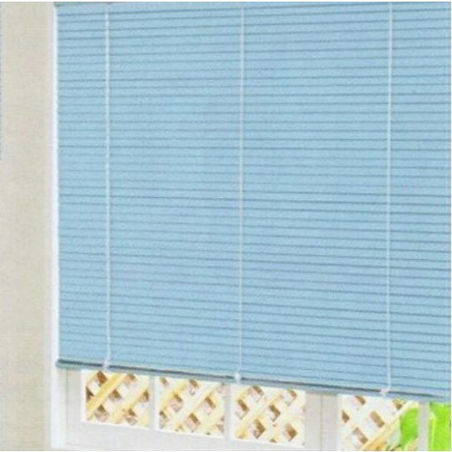 【楽天市場】インテリア ブラインド 【新品】 TOSO トーソー スポーラR 半間腰高窓用 No.652 ブルー 幅88×高さ138cm 住宅設備 / 91088在：urica楽天市場店