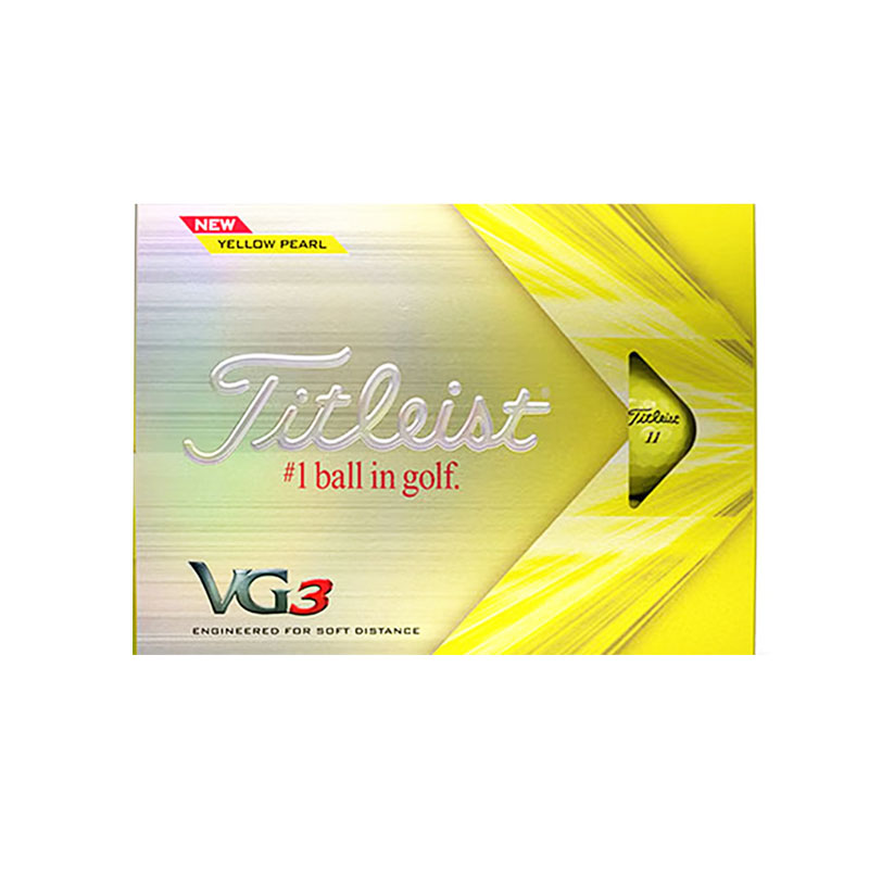 【楽天市場】【新品】TITLEIST タイトリスト ゴルフボール VG3 1ダース（12球入り） 2022年版 イエローパール：電子問屋 2号店
