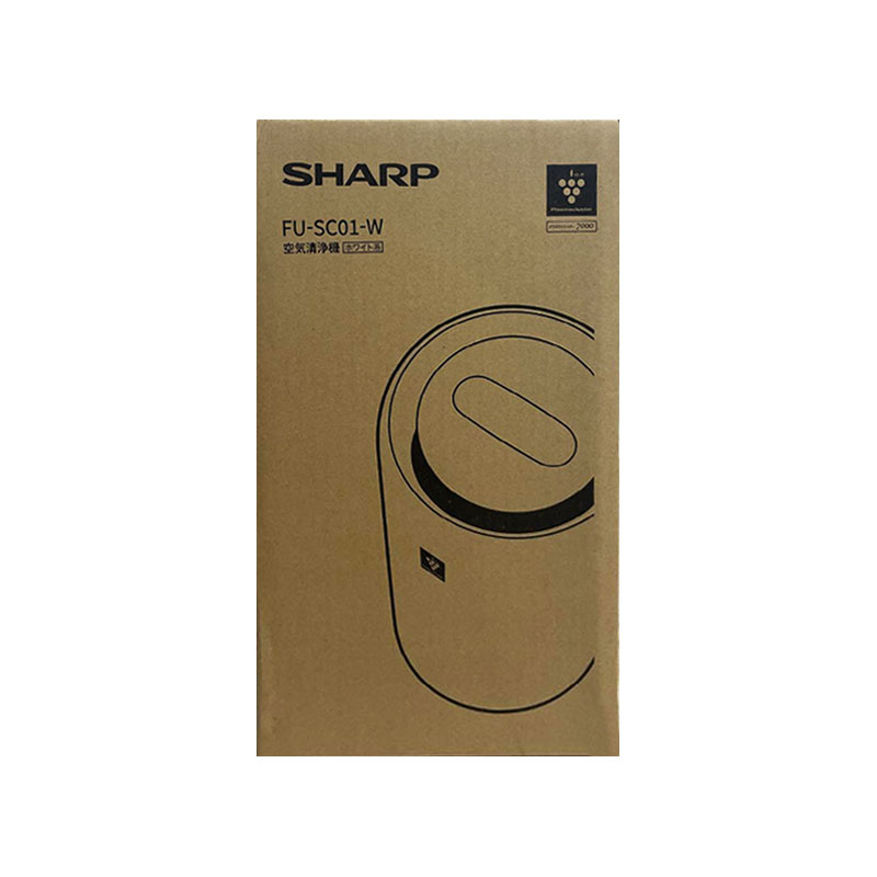 【楽天市場】【新品】SHARP シャープ 空気清浄機 プラズマクラスター7000搭載 FU-SC01-W ホワイト：電子問屋 2号店