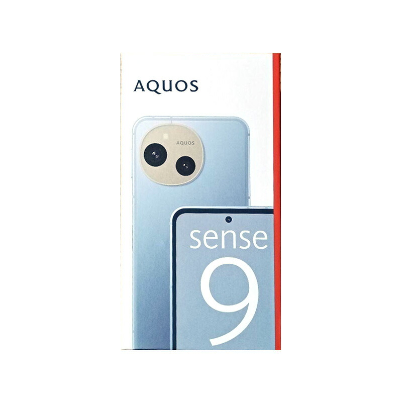 【楽天市場】【新品】SHARP シャープ AQUOS sense9 6GB/128GB SH-M29A-A ブルー SIMフリー：電子問屋 2号店
