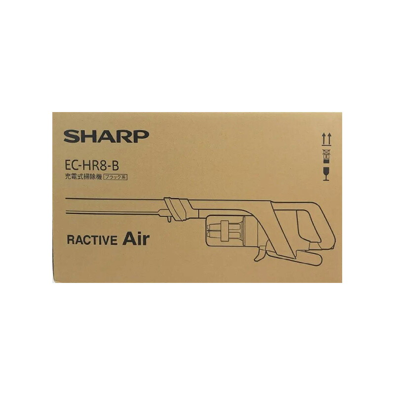 【楽天市場】【新品】SHARP シャープ 掃除機 コードレススティッククリーナー RACTIVE Air EC-HR8-B：電子問屋 2号店
