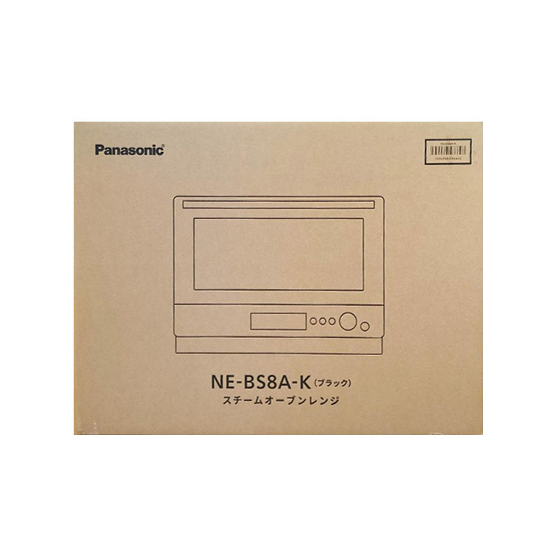 【楽天市場】【新品】Panasonic パナソニック ビストロ スチームオーブンレンジ NE-BS8A-K ブラック 30L：電子問屋 2号店