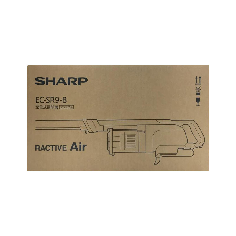 【楽天市場】【新品】SHARP シャープ サイクロン式スティッククリーナー EC-SR9-B ブラック：電子問屋 2号店