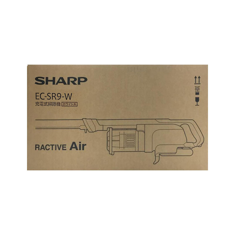 【楽天市場】【新品】SHARP シャープ サイクロン式スティッククリーナー EC-SR9-W ホワイト：うりうりshop