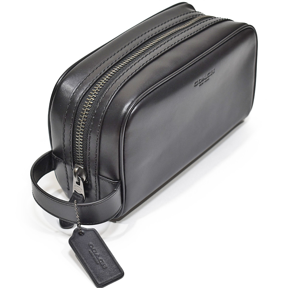 【楽天市場】コーチ COACH バッグ ポーチ 2522 QB/BK レザー スモール セカンドバッグ ブラック：URUZZ