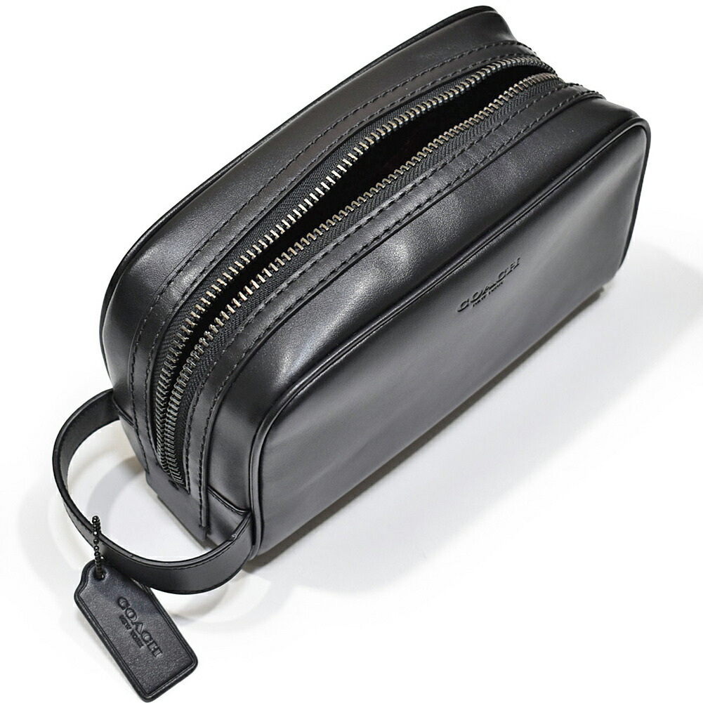 【楽天市場】コーチ COACH バッグ ポーチ 2522 QB/BK レザー スモール セカンドバッグ ブラック：URUZZ